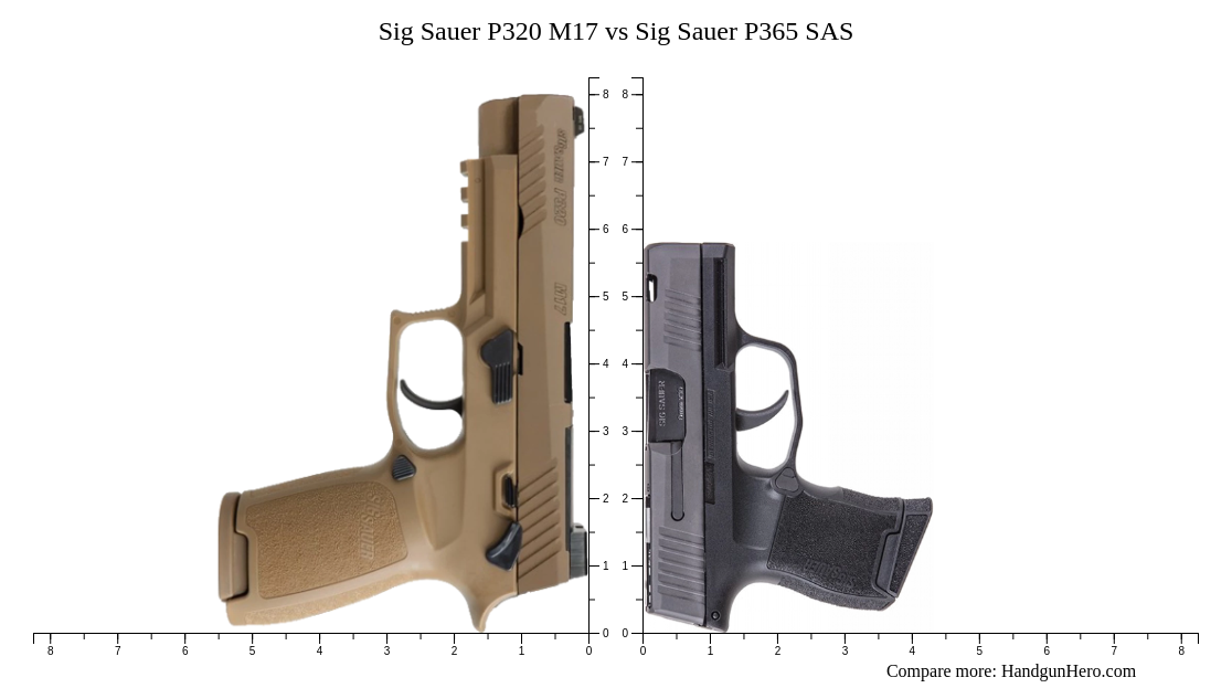 Sig Sauer P365 Vs Sig Sauer P365 Xl Vs Sig Sauer P320 M17 Vs Sig Sauer