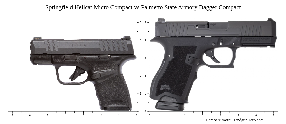 Palmetto State Armory Dagger Compact vs Palmetto State Armory Dagger ...