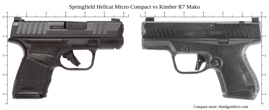 Springfield Hellcat Micro Compact vs Smith & Wesson M&P 9 Shield Plus ...