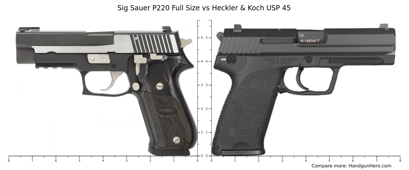 HK USP 45 vs P227 Carry-sized pistol | SIG Talk