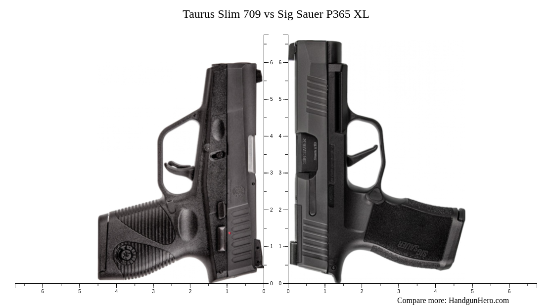 Springfield Hellcat Micro Compact vs Taurus Slim 709 vs Palmetto State ...