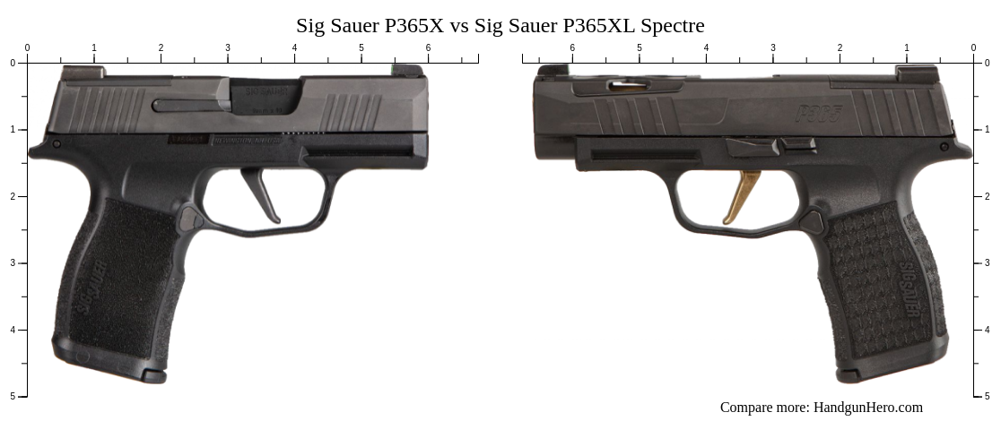 Sig Sauer P365 XL vs Sig Sauer P365X vs Sig Sauer P365 XMACRO vs Sig ...