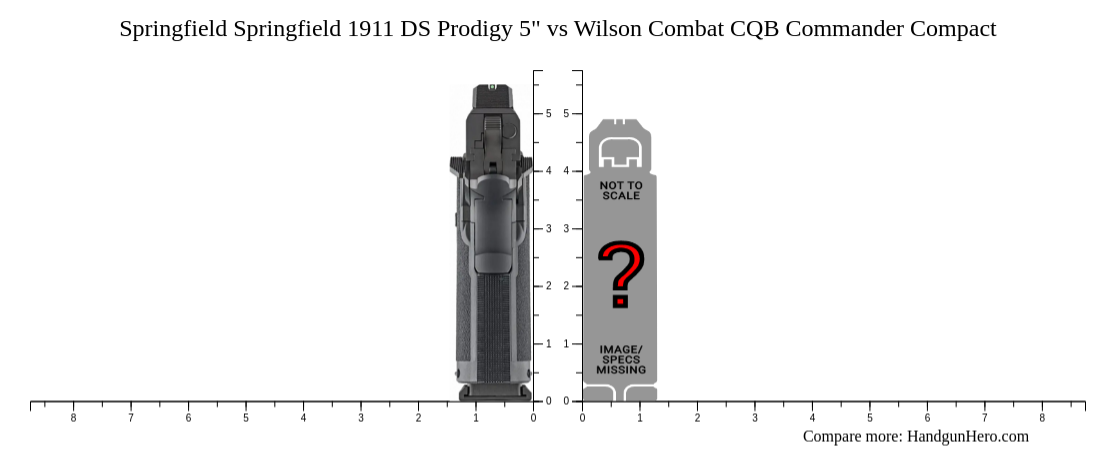 Springfield Springfield 1911 DS Prodigy 5" vs Wilson Combat CQB ...