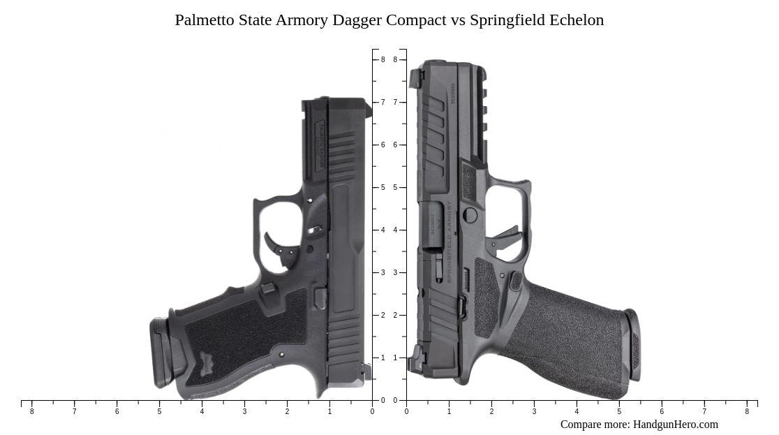 Glock G19 Gen4 vs Sig Sauer P320 M18 vs Palmetto State Armory Dagger Compact vs Springfield ...